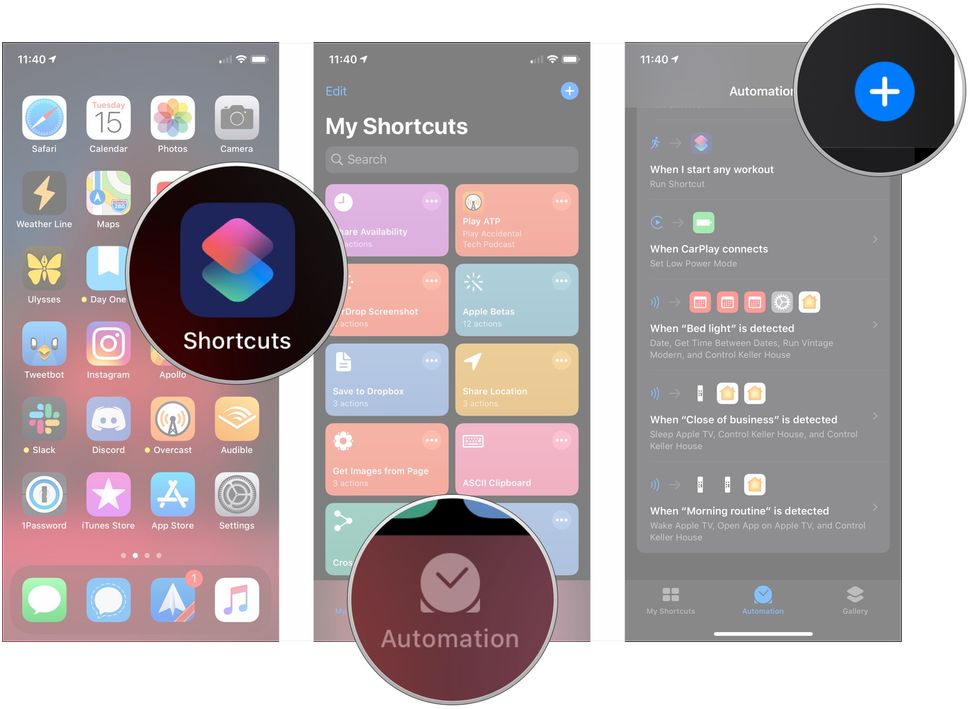 How to create and use automations in Shortcuts on iPhone and iPad | iMore