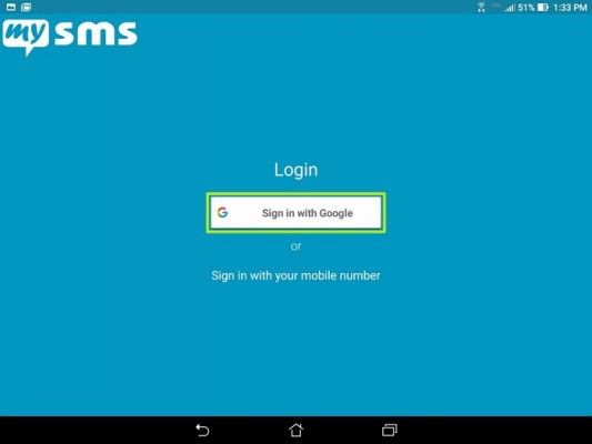 How to Send SMS Messages on an Android tablet with mysms | Laptop Mag