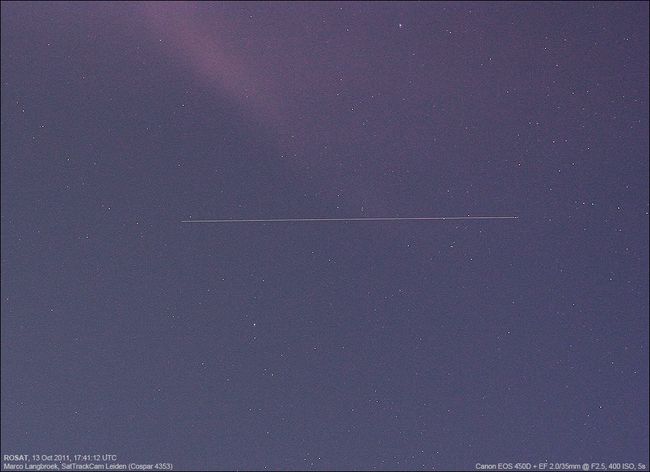 Photos: Germany's ROSAT Satellite Falling to Earth | Space