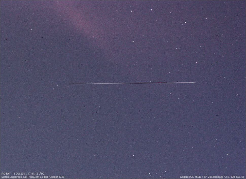 Photos: Germany's ROSAT Satellite Falling to Earth | Space