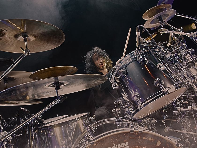 Stone Sour's drum setup in pictures: Roy Mayorga shows off his kit ...
