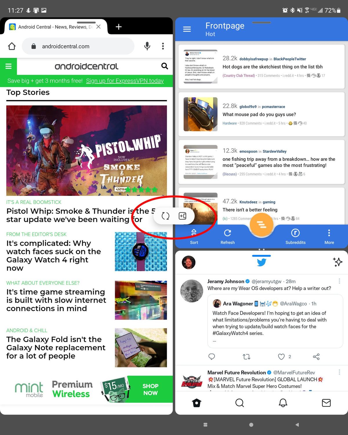 First 12 things to do with your new Samsung Galaxy Z Fold 3 | Android ...