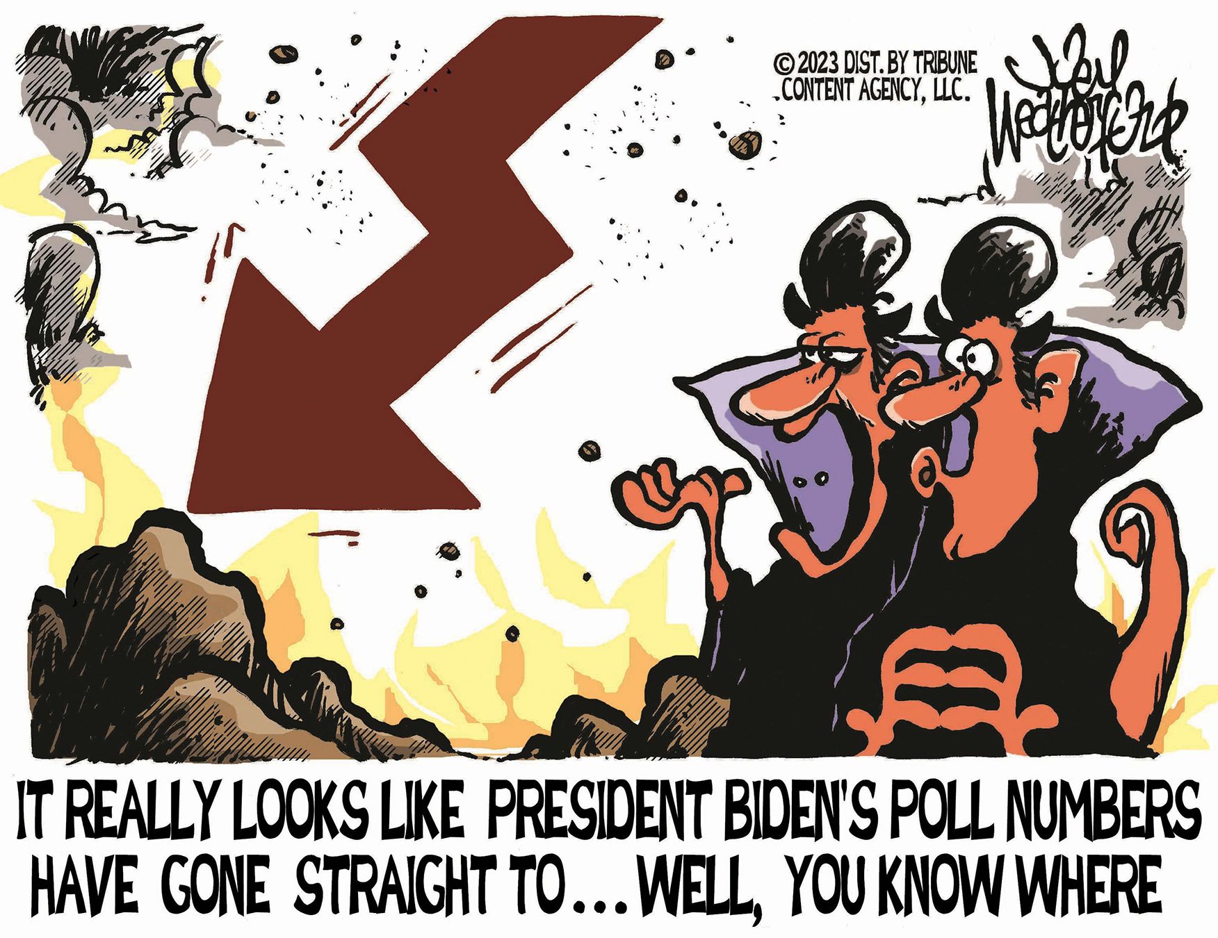 Today's political cartoons - November 27, 2023 | The Week