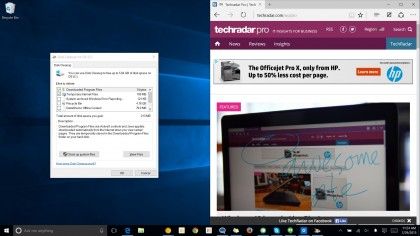 How to delete Windows 7, 8 after upgrading to Windows 10 | TechRadar