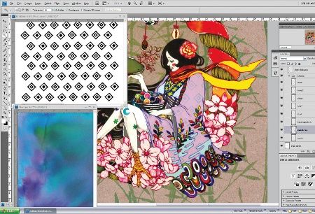 Enhance traditional ink work digitally | Creative Bloq