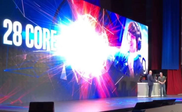 Intel teases a ludicrous 28-core CPU at Computex, due late 2018 | PC Gamer