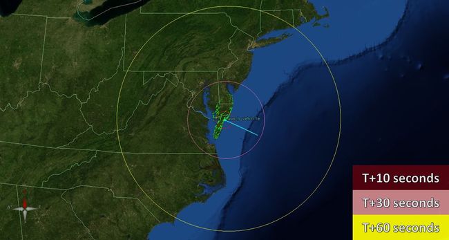 NASA Rocket Sparks Light Show Over US East Coast Tonight | Space
