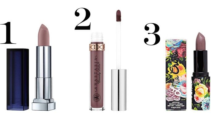Greige Lip Color Trend - Most Popular Lip Color 2016 | Marie Claire