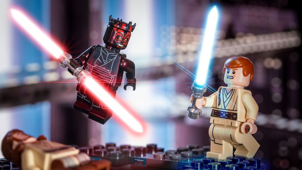 How to create Star Wars effects in Photoshop – add Lightsabers to toy ...