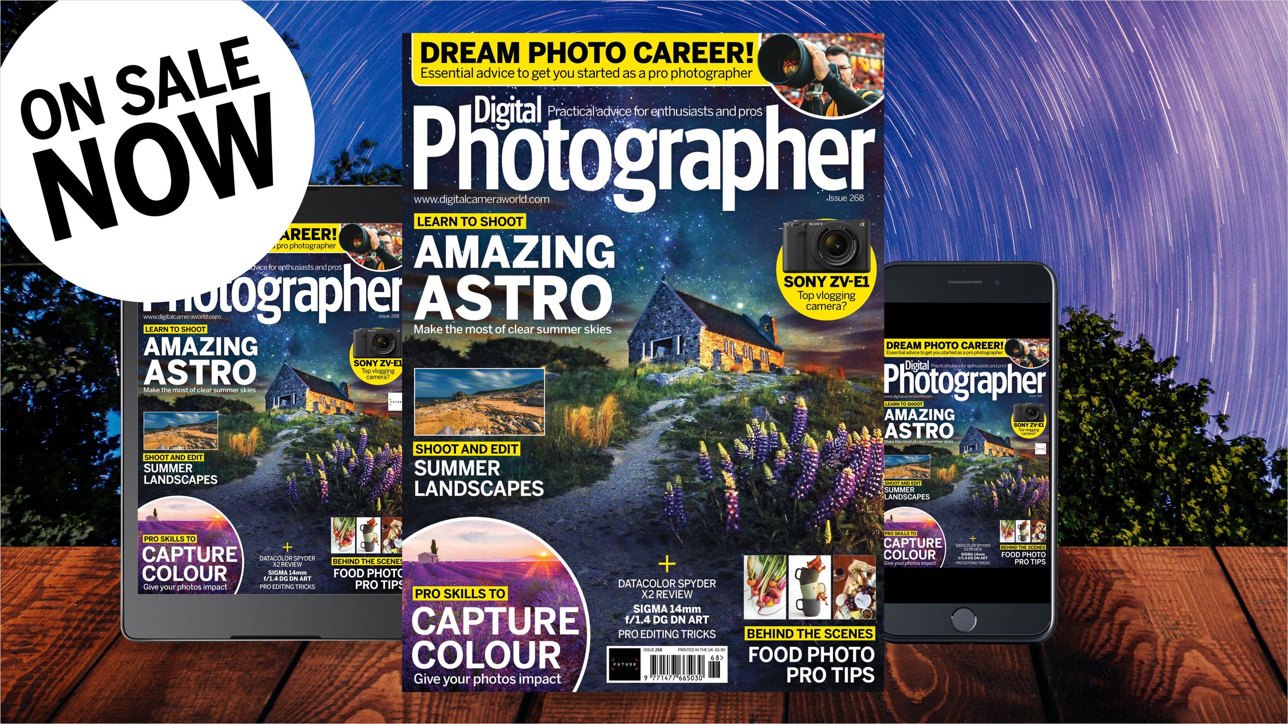 Explore the stars with Digital Photographer Magazine Issue 268 ...