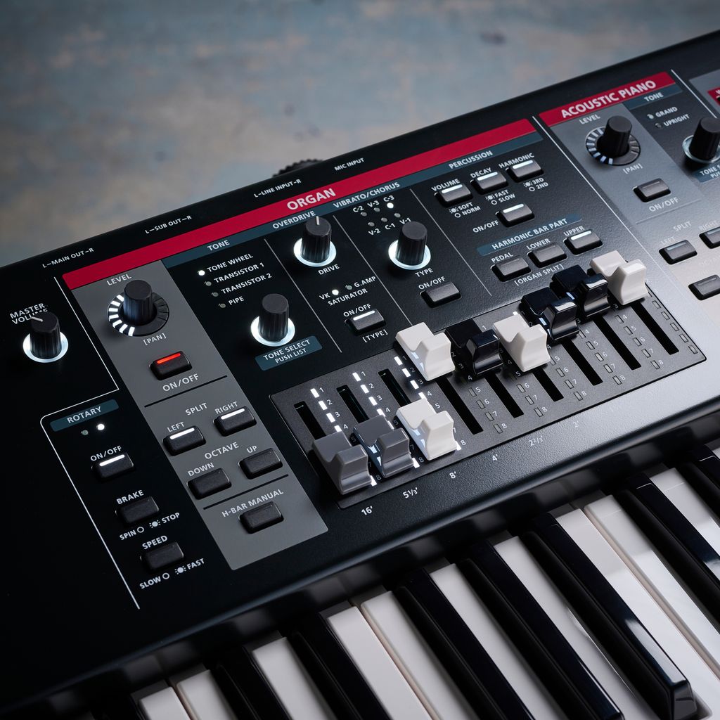 “A superb-sounding and well thought-out pro-end keyboard”: Roland V-Stage 88 & 76-note keyboards ...