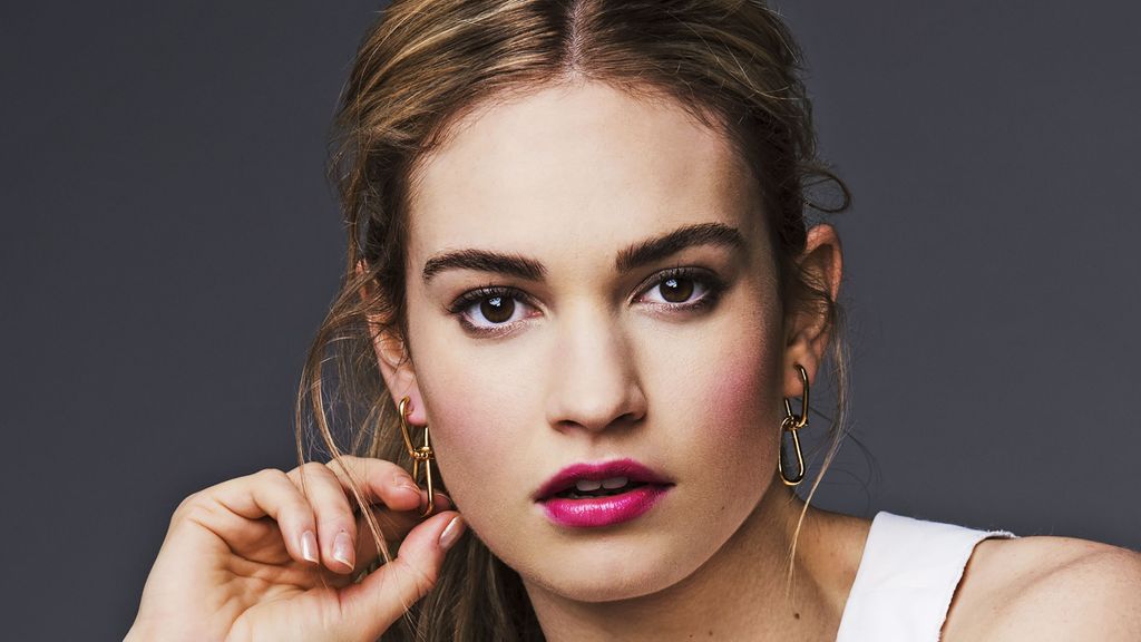 Lily James on Playing Juliet on London Stage - Lily James My Burberry ...