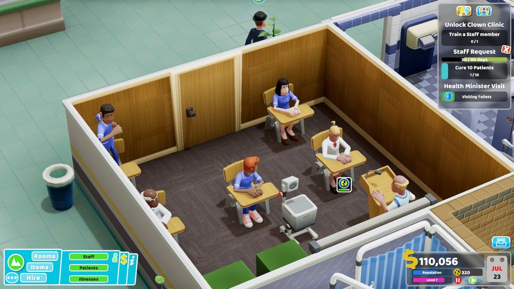 Two Point Hospital [PC review]: Curing laughter & diagnosing patients ...