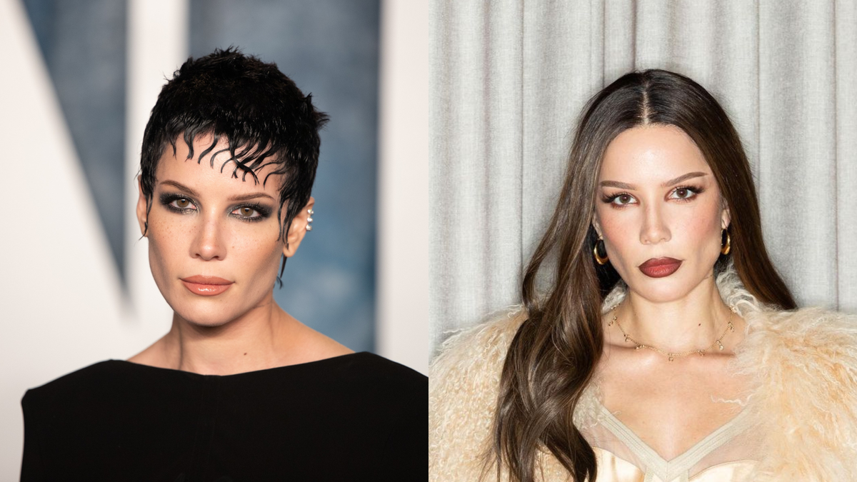 Halsey's Newest Beauty Look Was Inspired by the "Mob Wife" Trend ...