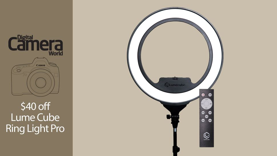 Let there be light… and savings! $40 off the Lume Cube Ring Light Pro ...