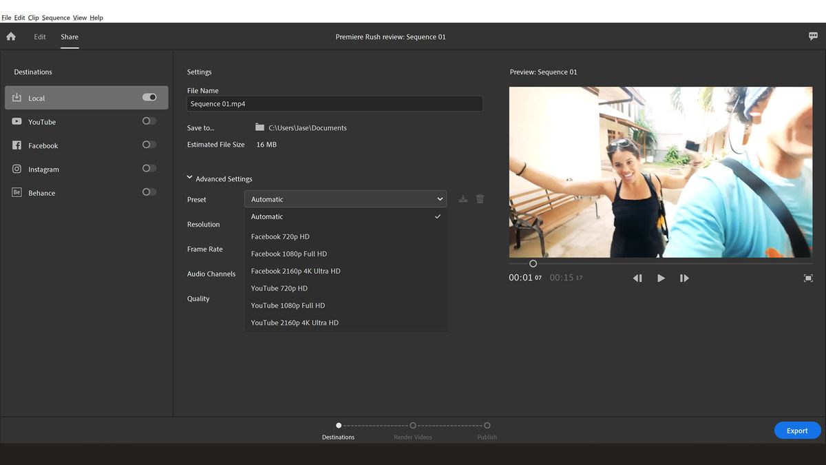 Adobe Premiere Rush review | Creative Bloq