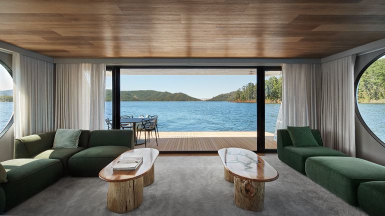 The Solis Houseboat floats on Australia’s Lake Eildon | Wallpaper*