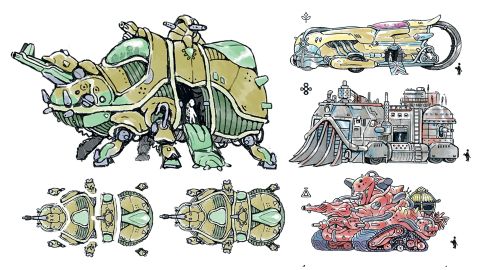 How to create key art for video games in Photoshop and Blender ...