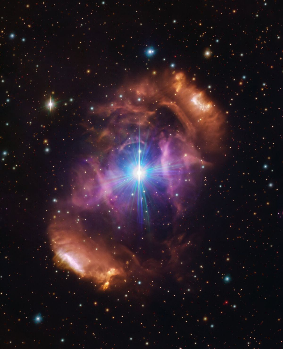Monster star gains magnetic personality following stellar merger | Space