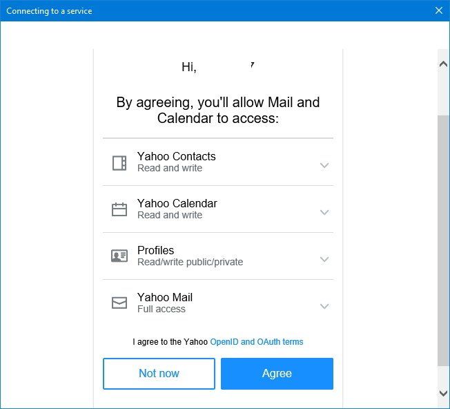 How to set up a Yahoo email account in the Mail app on Windows 10 ...