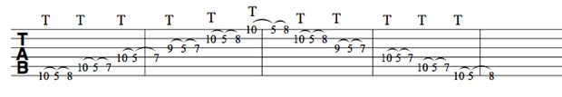 Two-Hand Tapping Workout, Part 1: Pentatonic Scales | Guitar World