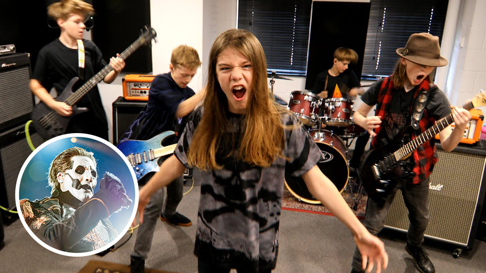 Kid rockers deliver cover of Ghost's Square Hammer | Louder