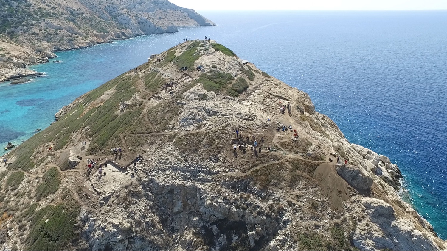 Photos Ancient Pyramid Shaped Settlement Live Science