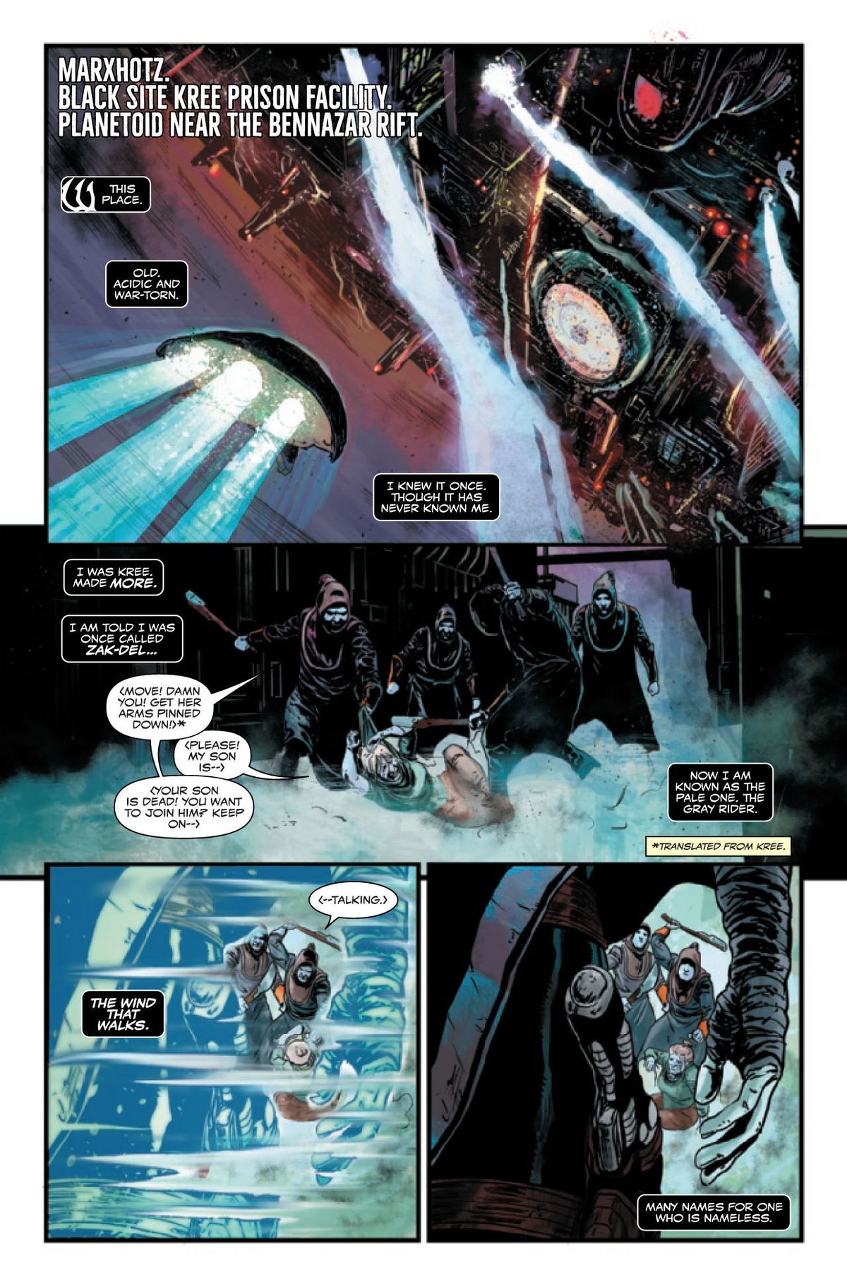 The Kree space cowboy Wraith returns in Web of Venom one-shot preview ...