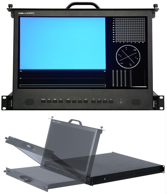 Cross-Converter 3G-SDI Rack Drawer Monitor from Delvcam | TV Tech