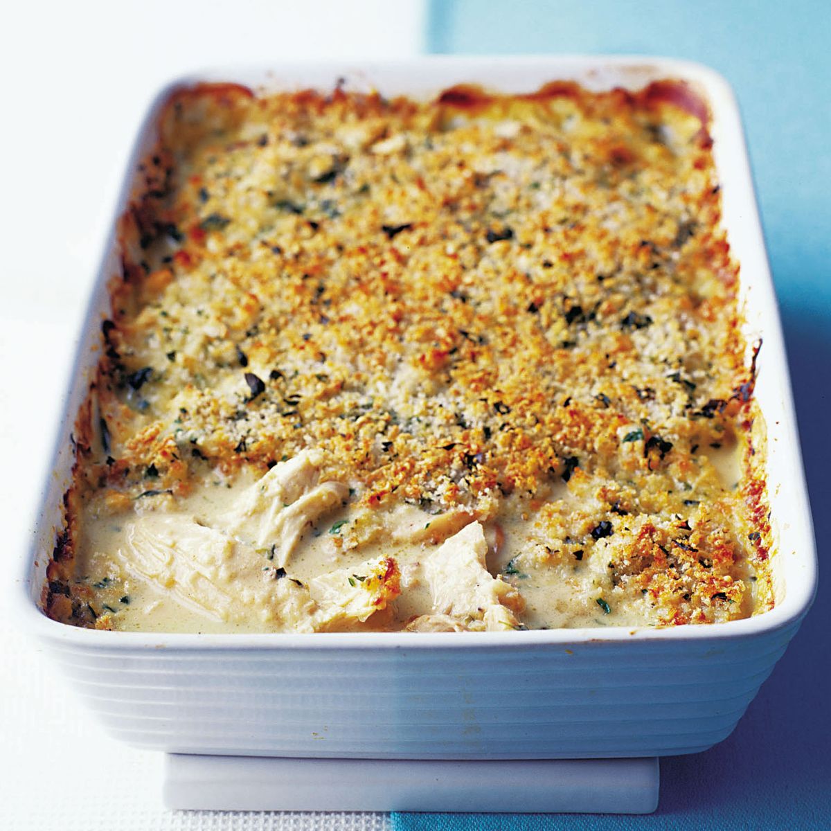 Chicken with a Crunchy Cheddar Crust | Dinner Recipes | Woman & Home