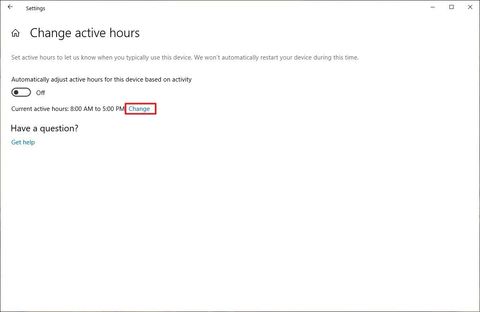 How to configure Windows 10 active hours to avoid sudden restarts ...