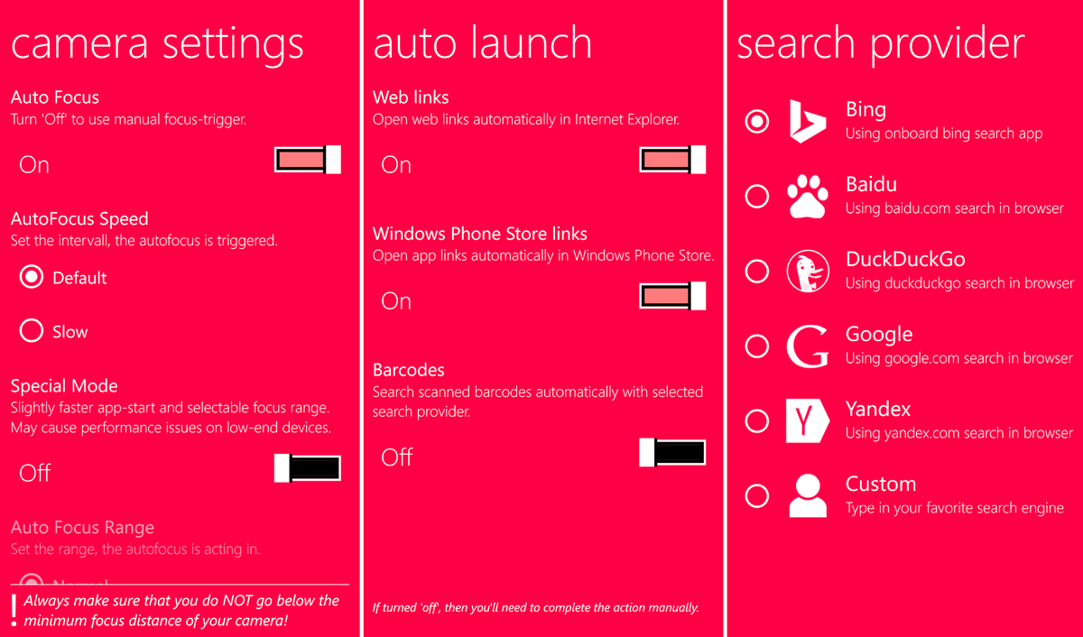 How do you scan QR codes and barcodes in Windows 10 Mobile? | Windows ...