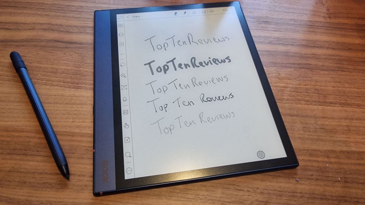ONYX BOOX Note Air 2 review | Top Ten Reviews
