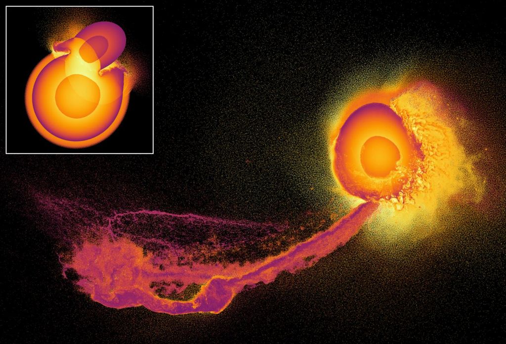 When worlds collide: Stunning 3D simulation shows what happens in giant ...
