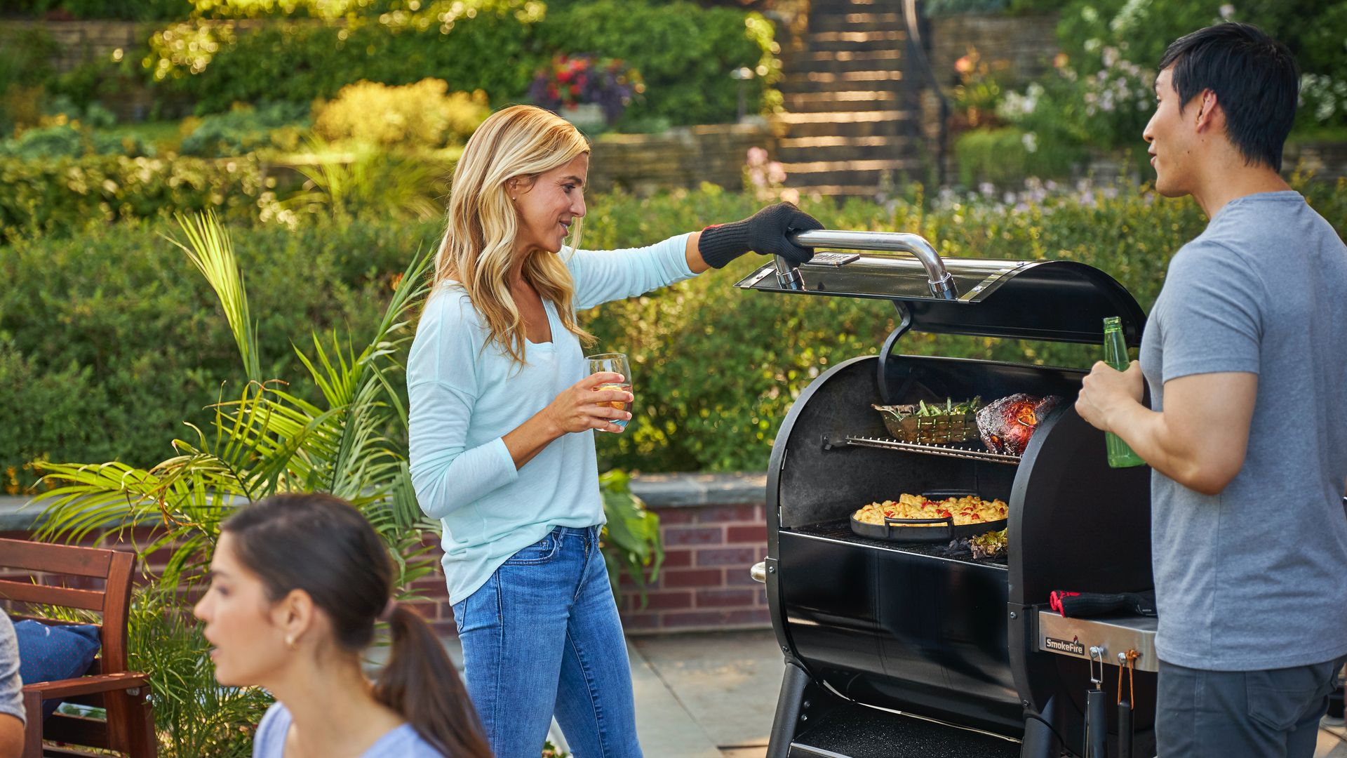 Weber SmokeFire is a grill that can smoke low and slow but also sear ...