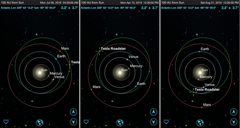 How to Track Elon Musk's Tesla Roadster Using Mobile Apps | Space