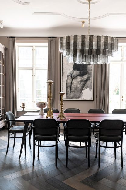 A beautiful Copenhagen townhouse with vintage-filled interiors
