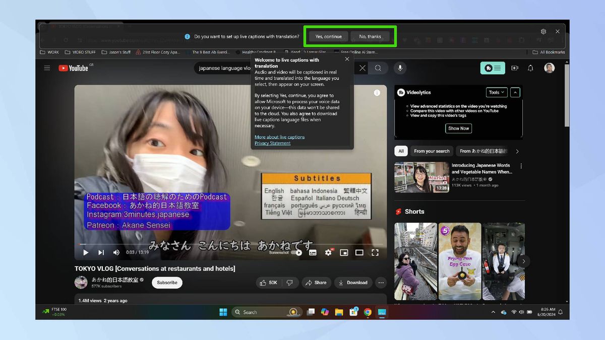 How to set up Live Captions on Copilot+ PC | Tom's Guide