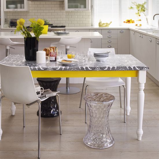 How to upcycle a kitchen table | Ideal Home
