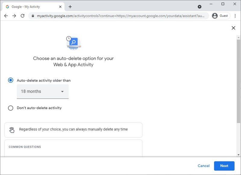 How to set up automatic deletion of your Google Assistant data ...