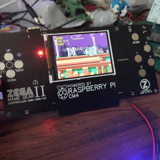 Raspberry Pi Game Gear Drop-in Kit Features CM4 Module | Tom's Hardware