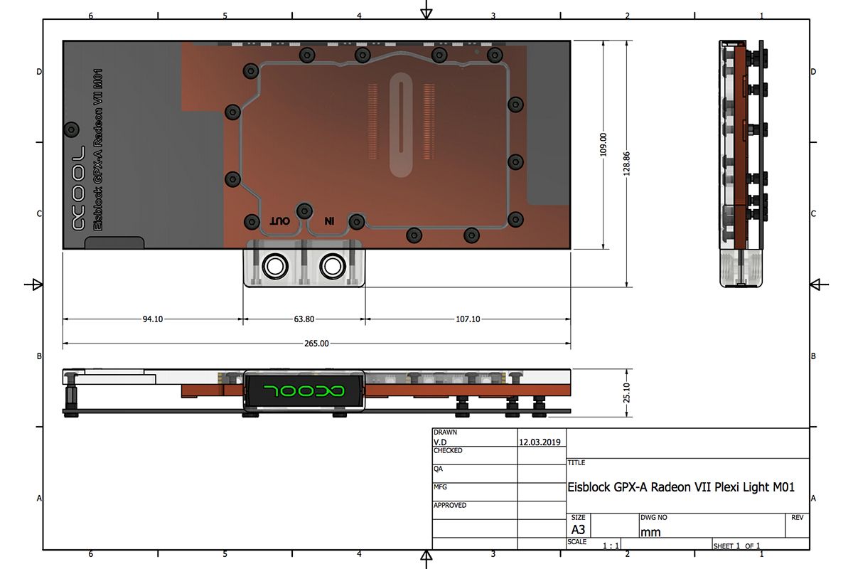 Alphacool Launches GPU Waterblock for the Radeon VII | Tom's Hardware