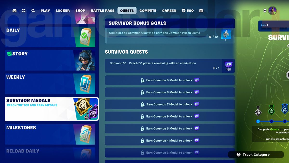 Fortnite Quests in Season 4 of Chapter 5 | GamesRadar+