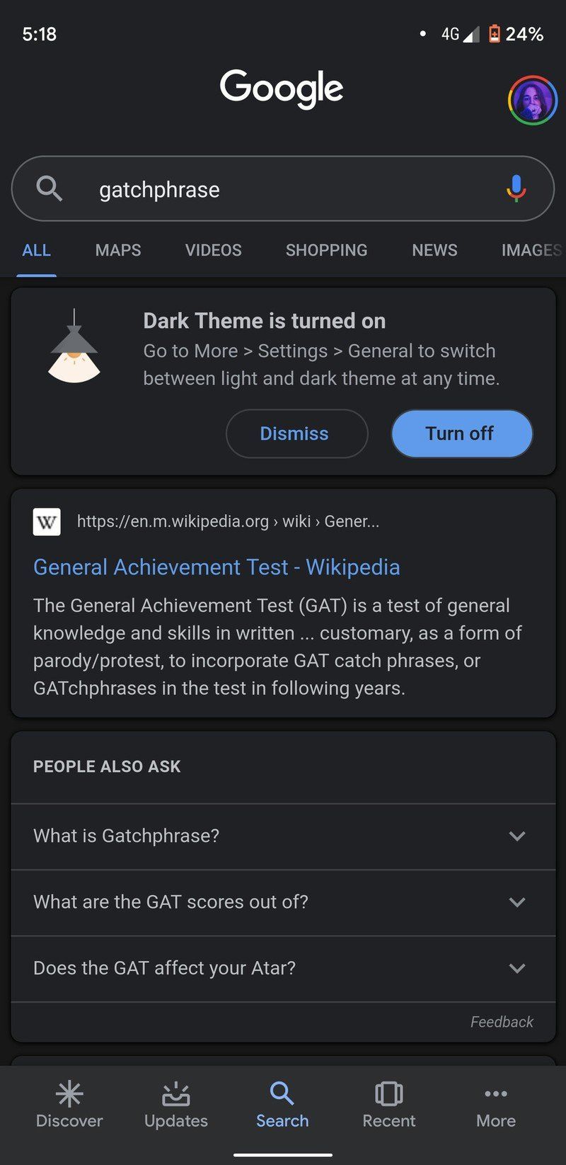 Google Search, Assistant, and Discover feed are getting a dark theme ...