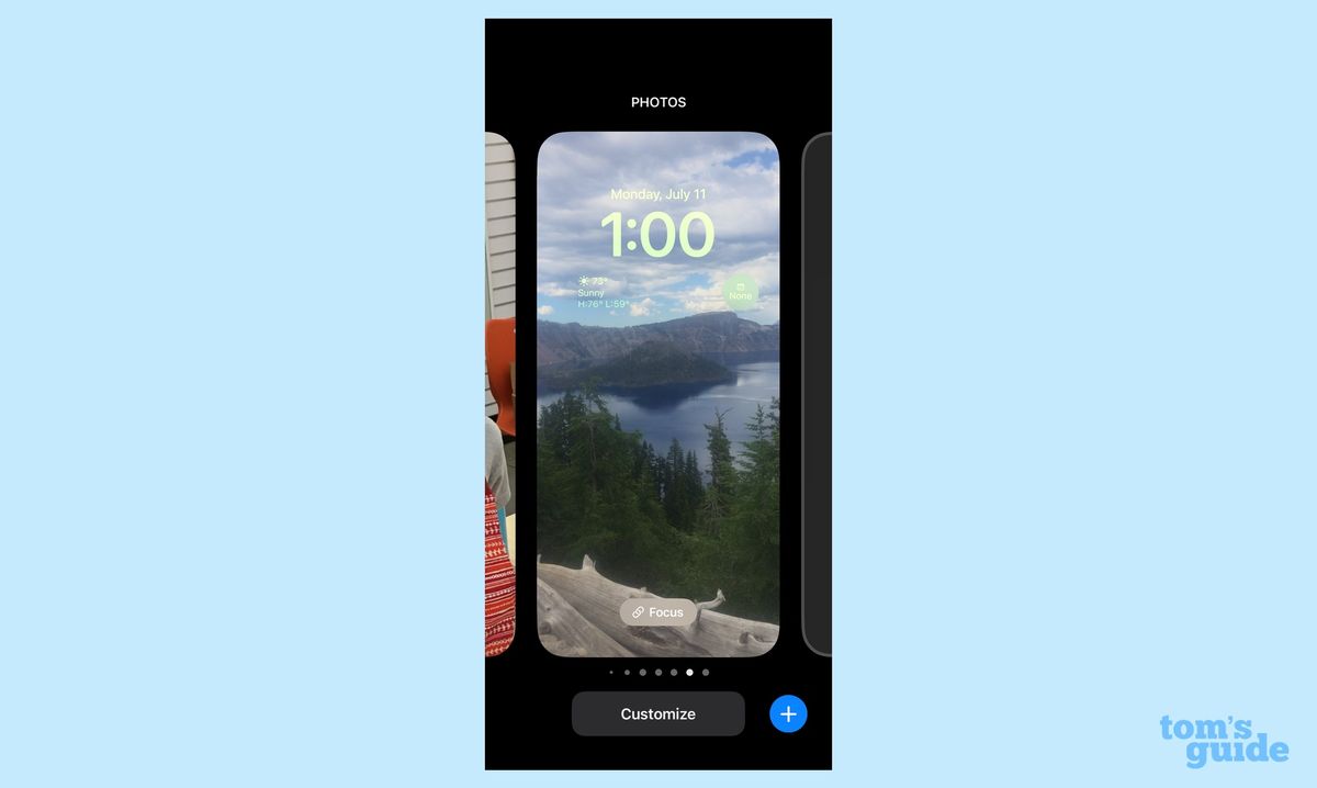 How to switch your iPhone lock screen in iOS 16 | Tom's Guide
