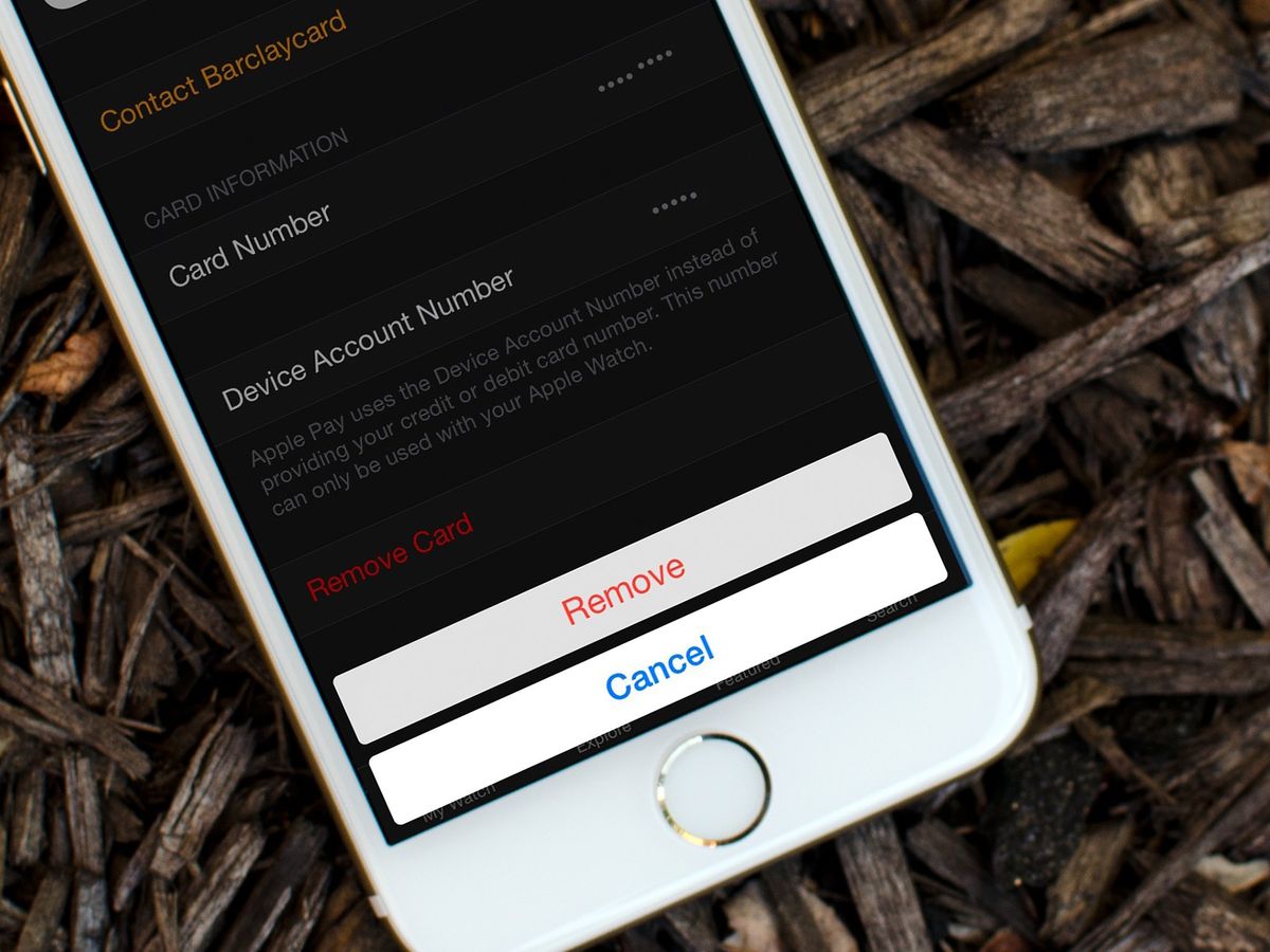 How to remove a card from Apple Pay on Apple Watch | iMore