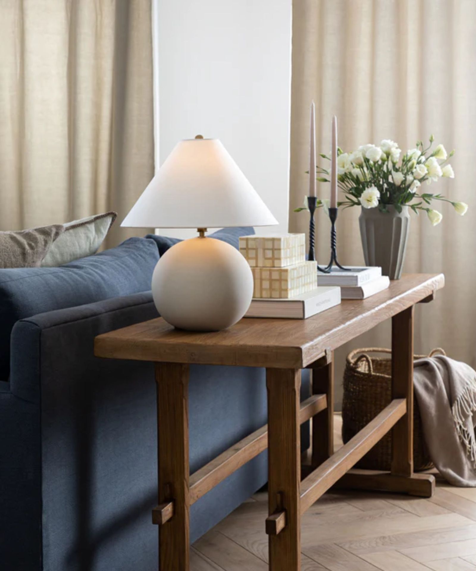 Shea McGee explains how to style a console table | Homes and Gardens