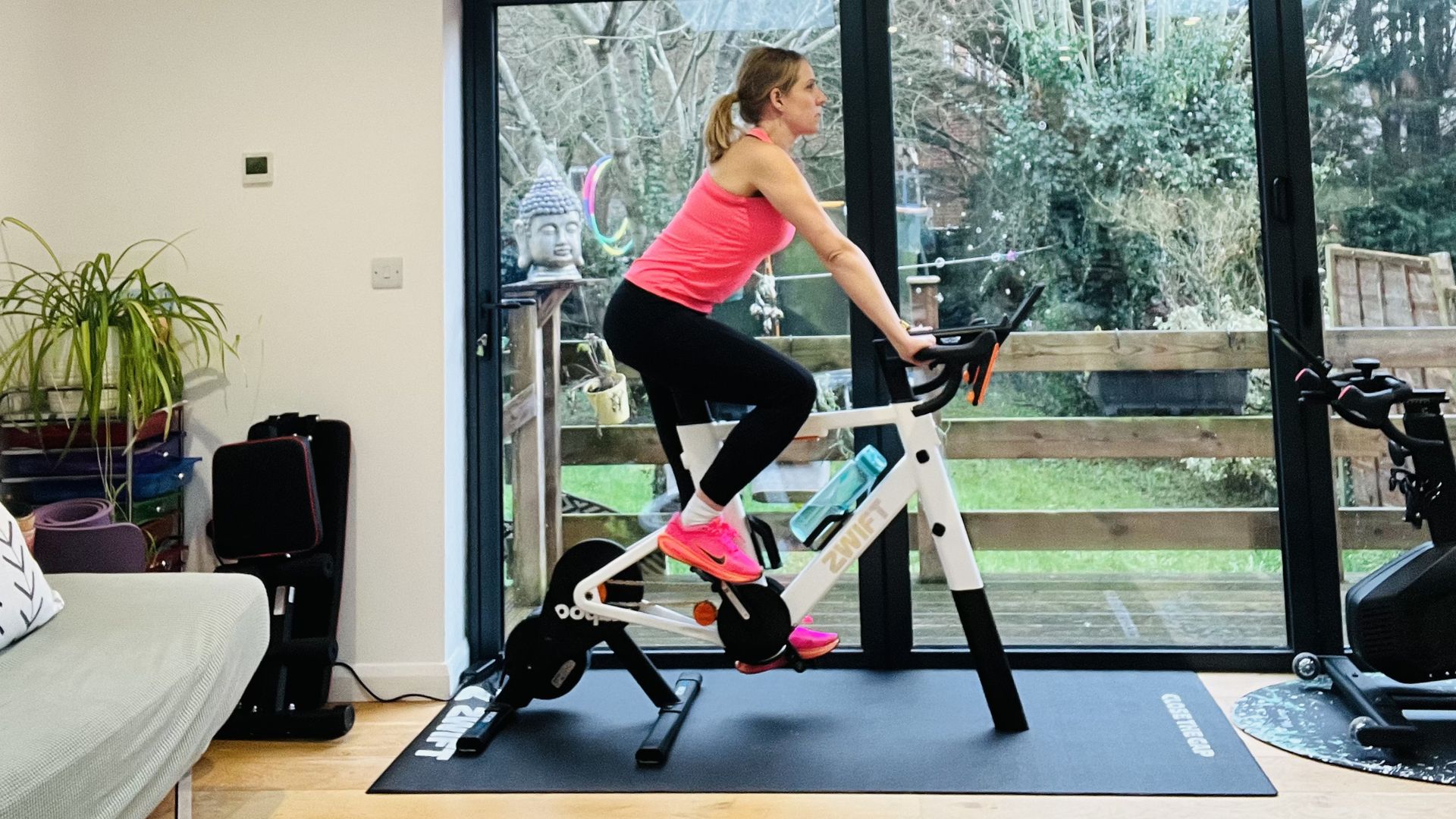 I tried using the Zwift Ride indoor bike for 30 days and it got me out ...