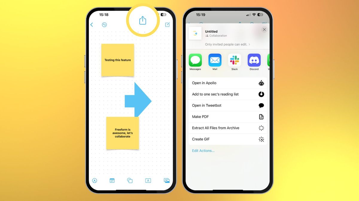 How to use Apple’s Freeform app for planning out your projects | iMore