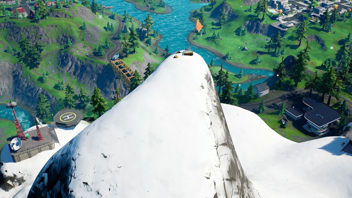 Fortnite Scenic Spot, Gorgeous Gorge, and Mount Kay locations | GamesRadar+